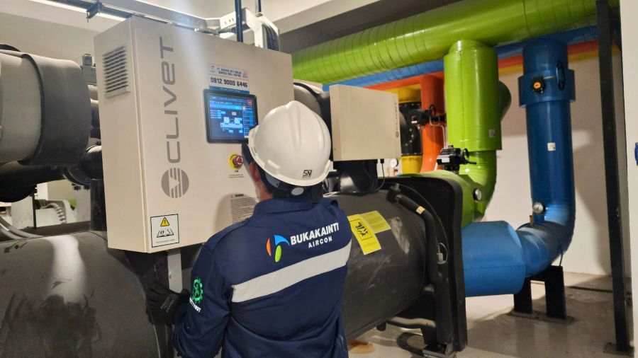 Menghemat Penggantian Oli Chiller Menggunakan Chiller Magnetic Clivet ...